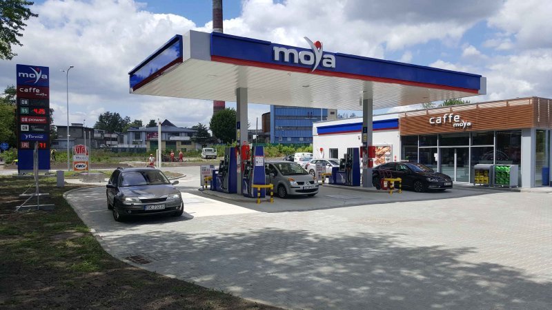 Moya - Nowa stacja własna MOYA w Katowicach